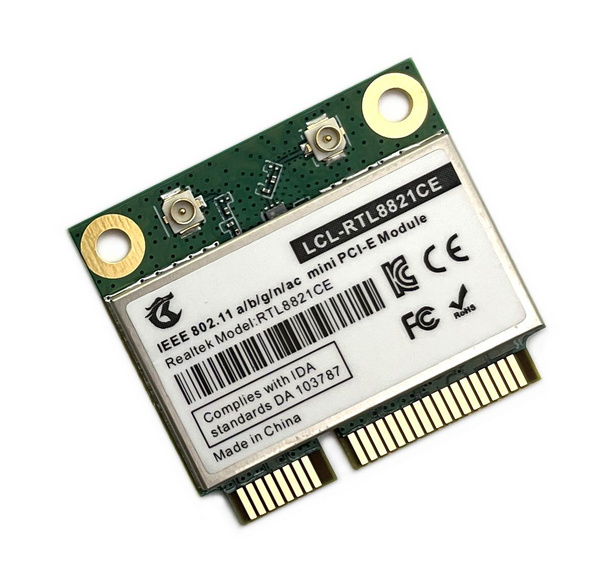 REALTEK Wi-Fi-адаптер RTL8821CE Mini PCI-E - купить с доставкой по ...