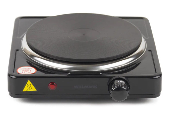WILLMARK Электрическая настольная плита НS-115, черный - купить с доставкой по выгодным ценам в ...