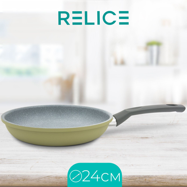 Сковорода RELICE Darcy_16.2, 24 см купить c доставкой на OZON по низкой ...