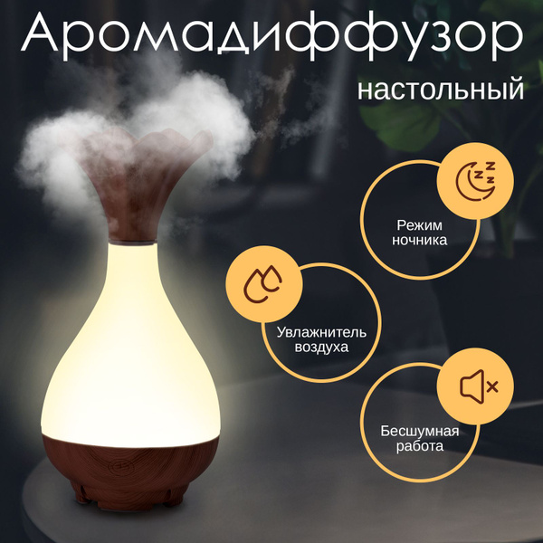 Ароматический диффузор электрический с резервуаром на 95 мл ...