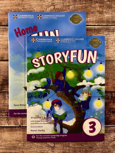 Storyfun 3 Student's Book with Audio CD + Home Fun Booklet 3 A1 / Karen ...
