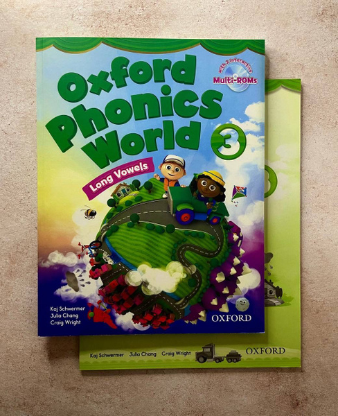 Книга Комплект Oxford Phonics World 3 Level 3. Student Book. Workbook ...