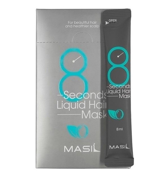 Masil Комплект 20шт Экспресс-маска для объема волос 8 Seconds Liquid Hair Mask купить на OZON по ...