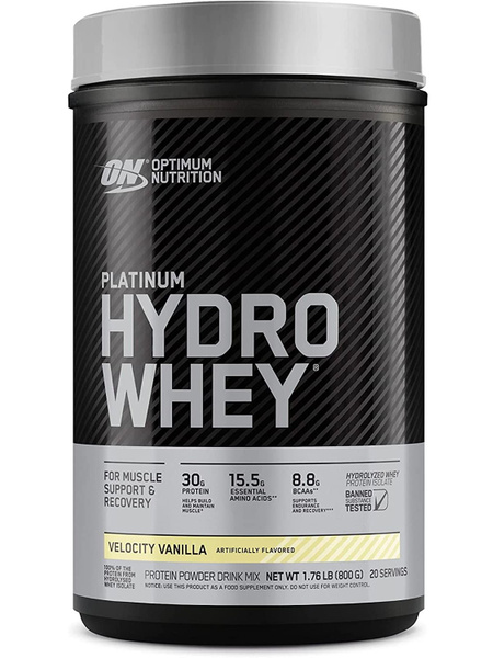 Изолят сывороточного протеина OPTIMUM NUTRITION Platinum Hydro Whey 794 ...