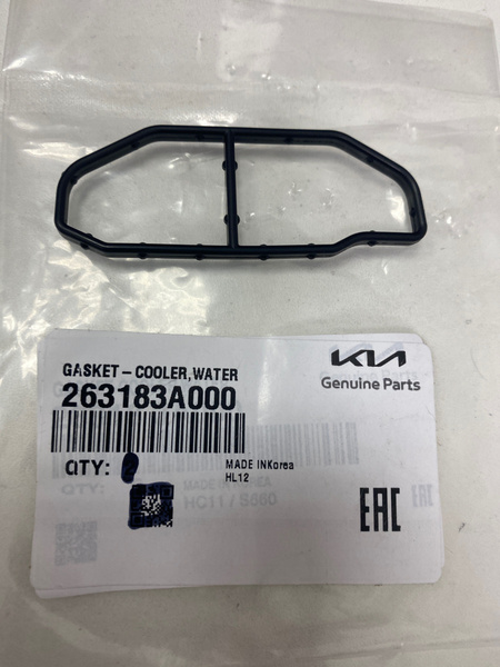 Прокладка корпуса масляного фильтра для дизельного мотора 3,0 л Киа ...