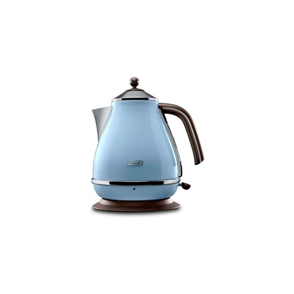 Купить электрический чайник DeLonghi Kbov 2001 AZ голубой по низкой ...