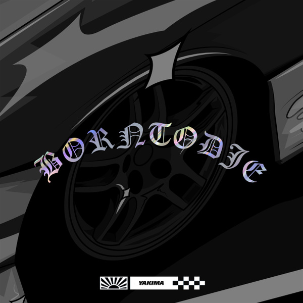 Born Sa - JDM Голографическая наклейка на автомобиль Аниме - купить по ...