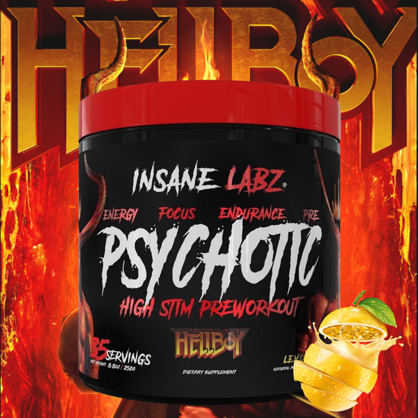 Предтреник Psychotic HellBoy Психотик Insane Labz (Лимонад) - купить с ...