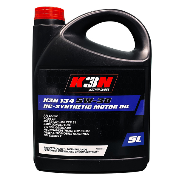 Масло моторное K3N 5W-30 НС-синтетическое - купить в интернет-магазине OZON (888120225)