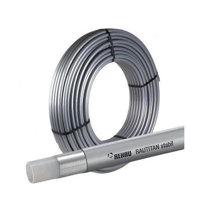 Труба из сшитого полиэтилена Rautitan stabil 25 универсальная купить на OZON по низкой цене ...