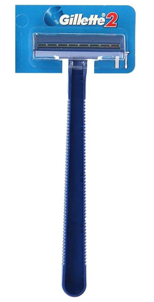 Одноразовая мужская бритва Gillette 2, 1 шт - купить с доставкой по выгодным ценам в интернет ...