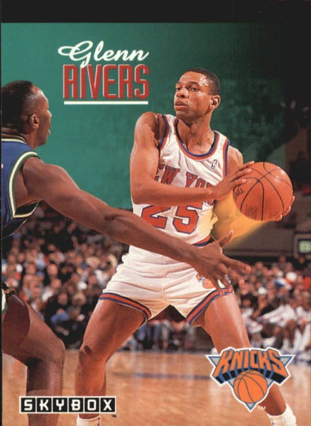 1993 Коллекционная баскетбольная карточка №377 Glenn Rivers - купить с ...