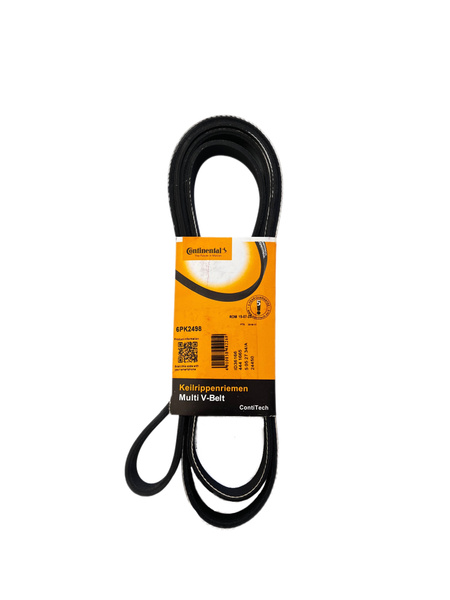 Ремень генератора поликлиновый Contitech 6PK2498 (KIA Carnival, Sorento ...