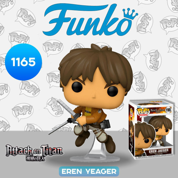 Фигурка Funko POP! Animation Attack on Titan S4 Eren Yeager (1165) 57980 - купить с доставкой по ...