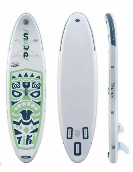 Сапборд Sup доска Tiki New White 320x84x15 см купить с доставкой