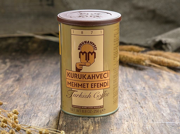 Молотый турецкий кофе KURUKAHVECI MEHMET EFENDI, 500 гр./Мехмет Эфенди ...