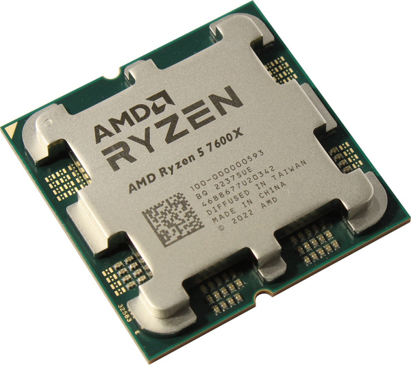 Процессор AMD 100-000000593 Ryzen 5, OEM (без кулера), 6 яд., 4.7 ГГц ...