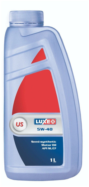 Масло моторное LUXE 5W-40 Полусинтетическое - купить в интернет-магазине OZON (914046786)