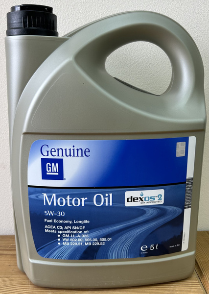 Масло моторное General Motors 5W-30 Синтетическое - купить в интернет ...