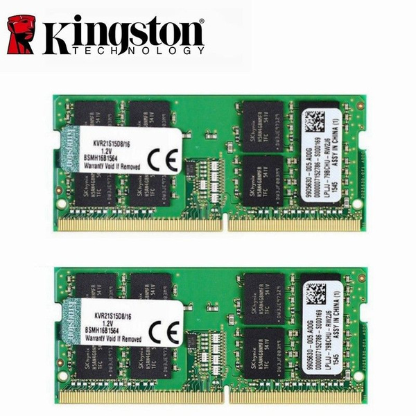 Модуль оперативной памяти Kingston DDR4 с частотой 2133 МГц SO-DIMM для ноутбука 2x16 ГБ ...