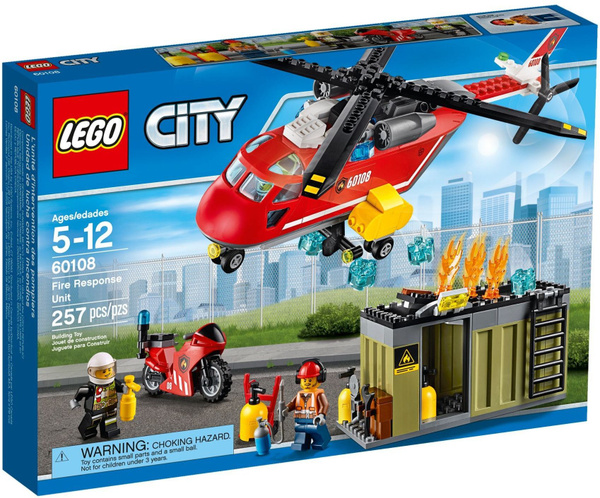 Конструктор Lego 60108 City Пожарная команда быстрого реагирования ...