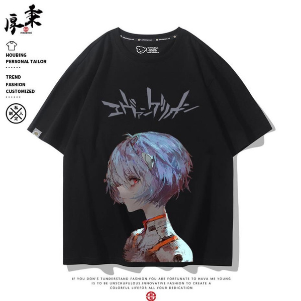 Футболка Женский, Мужской SYJWY черный сахара Короткий, размер 50 Хлопок Портрет Офисный ...