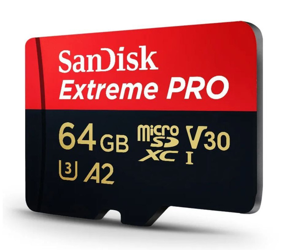 SanDisk Карта памяти Extreme PRO 64 ГБ (SDSQXCU-064G-GN6MA) - купить с ...