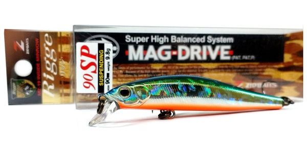 Воблер Минноу (Minnow) _Rigge_90SP_, 0.5-1.5 м купить по выгодной цене ...