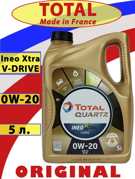 Масло моторное Total 0W-20 Синтетическое - купить в интернет-магазине ...