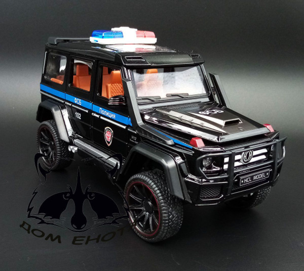 Модель Mercedes Гелик Полиция ФСБ черный. Мерседес POLICE FSB BLACK ...