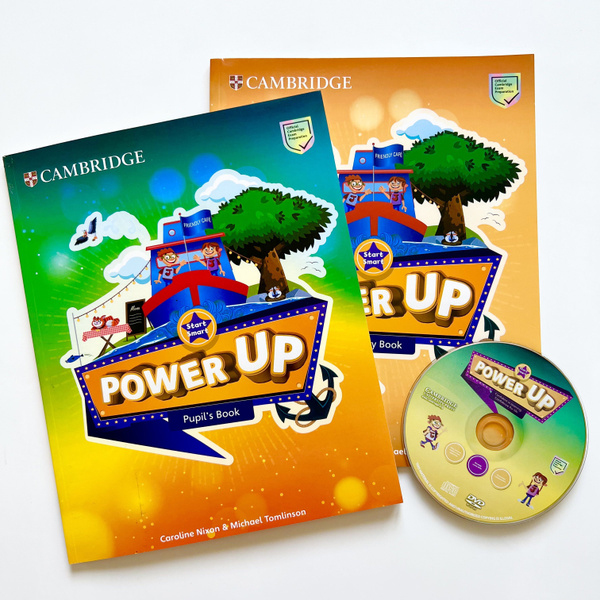 Power Up smart start Pupil's Book + Activity Book + CD полный комплект ...