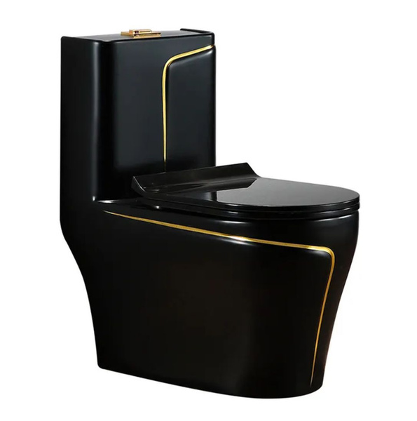 Унитаз-моноблок Zandini BARI Z19-19B черный купить на OZON по низкой цене (1937007903)