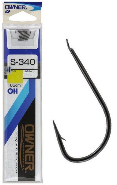 Крючки с поводком Owner S-340 65см купить на OZON по низкой цене ...