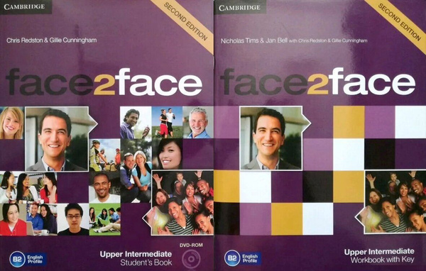 Face2face Upper-intermediate Students Book with DVD + Workbook (2nd Edition) - купить с ...