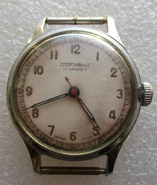 Часы СССР винтажные наручные Спортивные, 1950-е гг купить по низким ценам в интернет-магазине ...