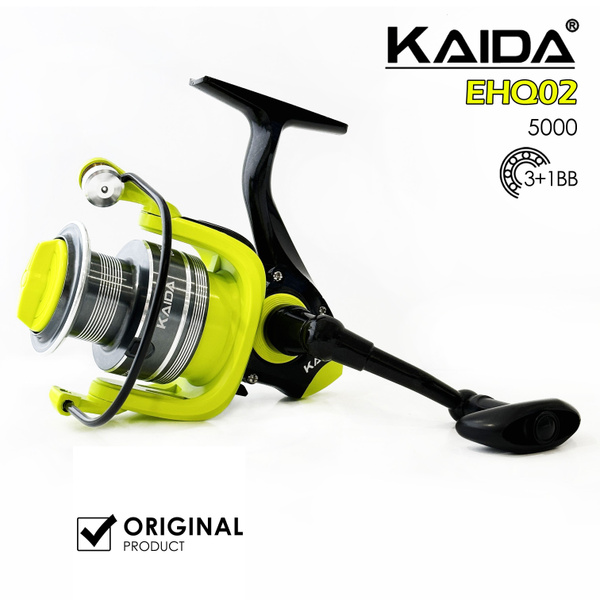 Катушка KAIDA EHQ02, Безынерционная, 5000, Передний фрикцион купить по ...