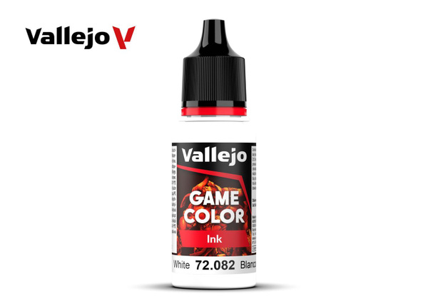 Краска Vallejo Game Color Ink 72082 White (белые чернила) - купить с ...