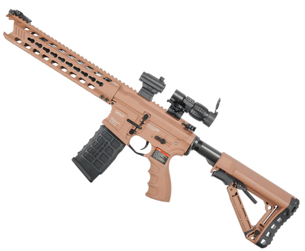 Страйкбольный автомат G&G GC16 Predator Coyote Brown (6 мм, металл, AR-15) - купить с доставкой ...