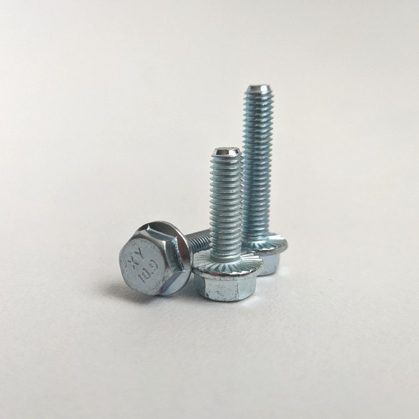 Болт M8 x , головка: Шестигранная, 16 шт - купить по выгодной цене в интернет-магазине OZON ...