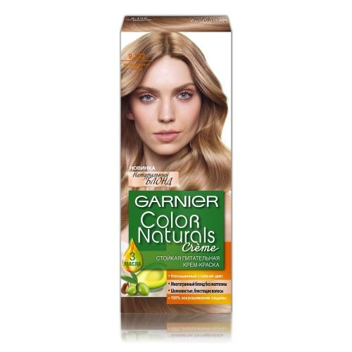Краска для волос Garnier Color Naturals, 9.132, Натуральный блонд ...