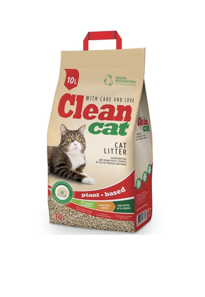 Чистый Котик / Clean Cat Наполнитель Растительный, Древесный ...