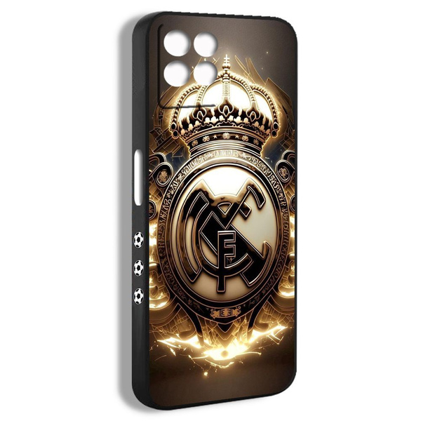 чехол для смартфона Подходит для Realme 8i Реал Мадрид Логотип Real ...