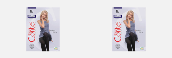 Колготки Conte grafit, 80 den, 2 шт - купить с доставкой по выгодным ценам в интернет-магазине ...