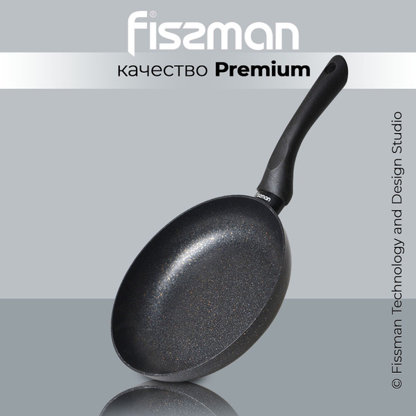 Fissman Сковорода для жарки PROMO 20x4 см Алюминий Антипригарное ...