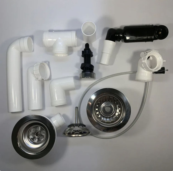 Сифон Отводная арматура 3 1/2 для METRA 6S Compact, арт. 218407, Blanco ...