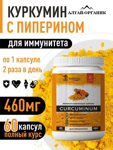 Куркумин - купить с доставкой по выгодным ценам в интернет-магазине ...