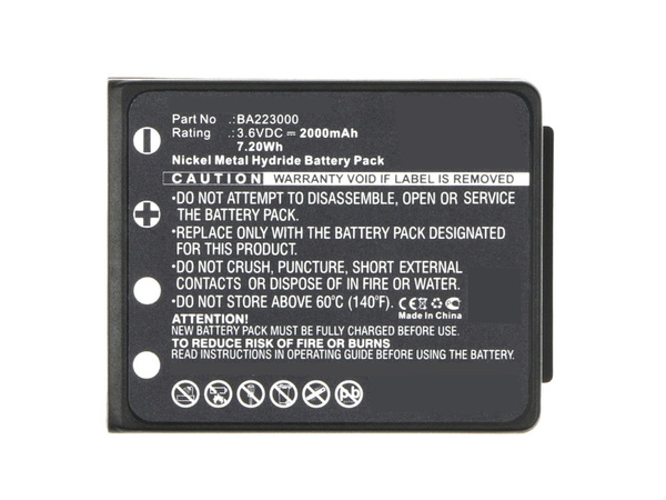 2000mAh Сменная батарея для HBC BA223000 BA223030 FUB6 Применять к ...