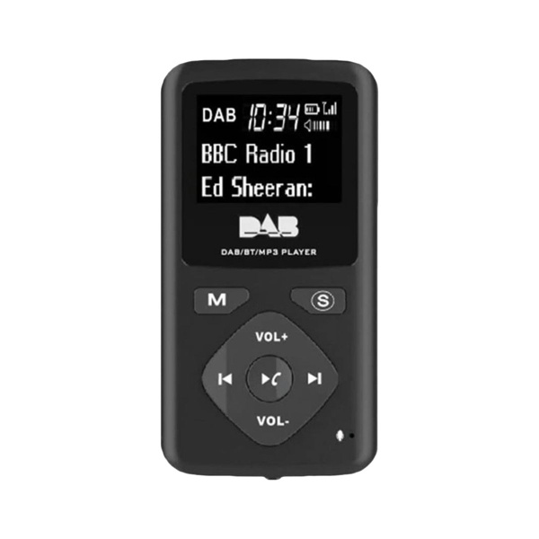 Портативное FM/DAB цифровое Bluetooth-радио персональное карманное FM ...
