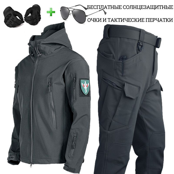 Костюм тактический, размер 52 (2XL), Демисезон, цвет серый - купить по ...