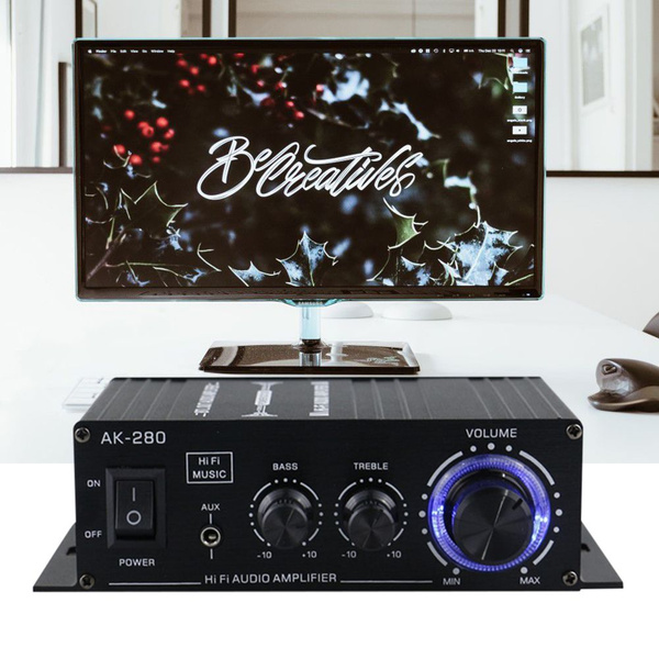 AK280 40W 12V мини аудио усилитель мощности портативный усилитель звука ...